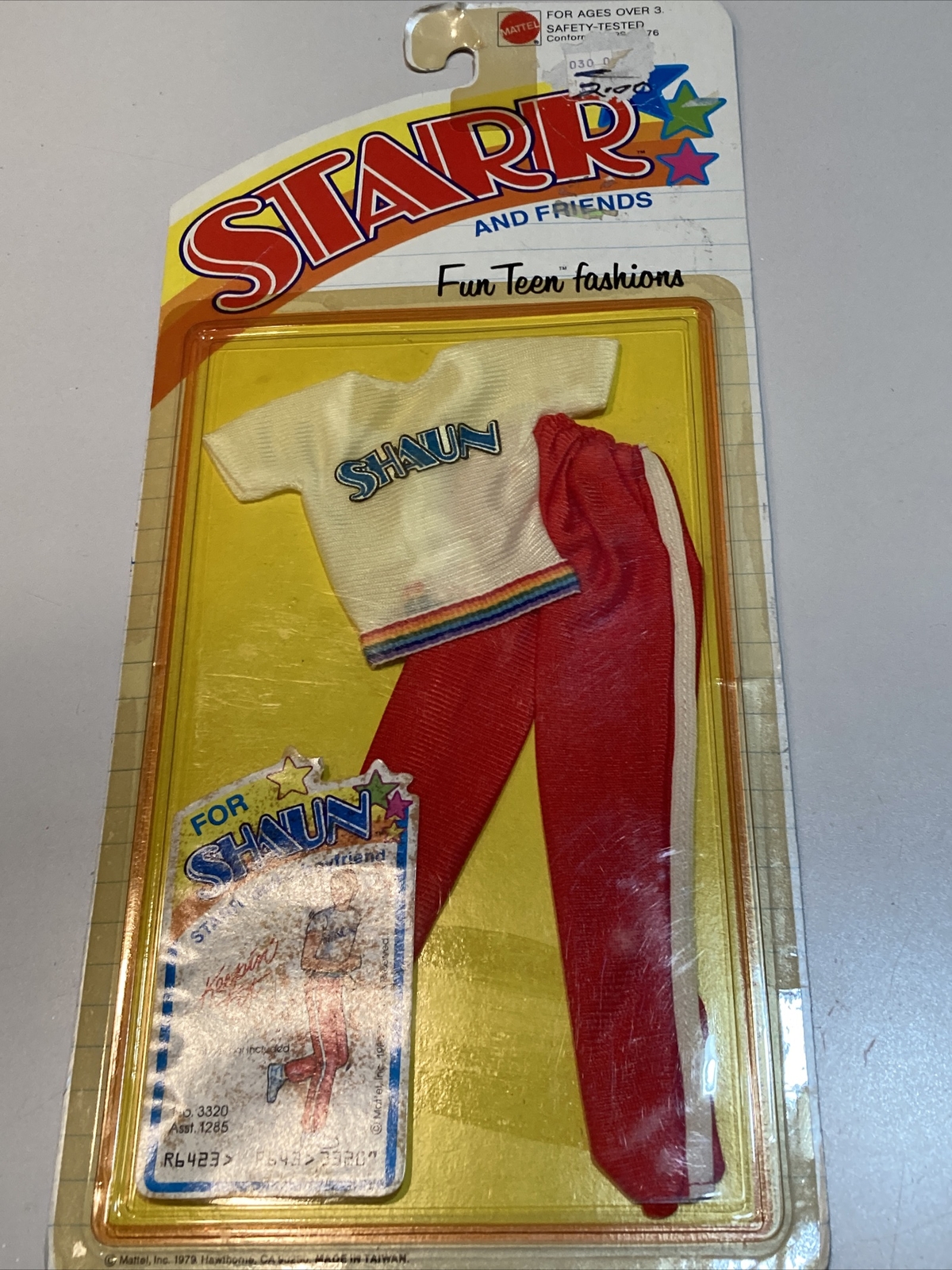 Mattel Starr & Friends Fun Teen Fashions For Shaun Doll Barbie Teen Boy ...
