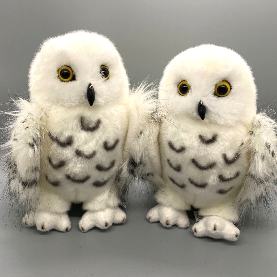Build-A-Bear Harry Potter Hedwig & Snowy Owl Pair Stuffed Animal by ...