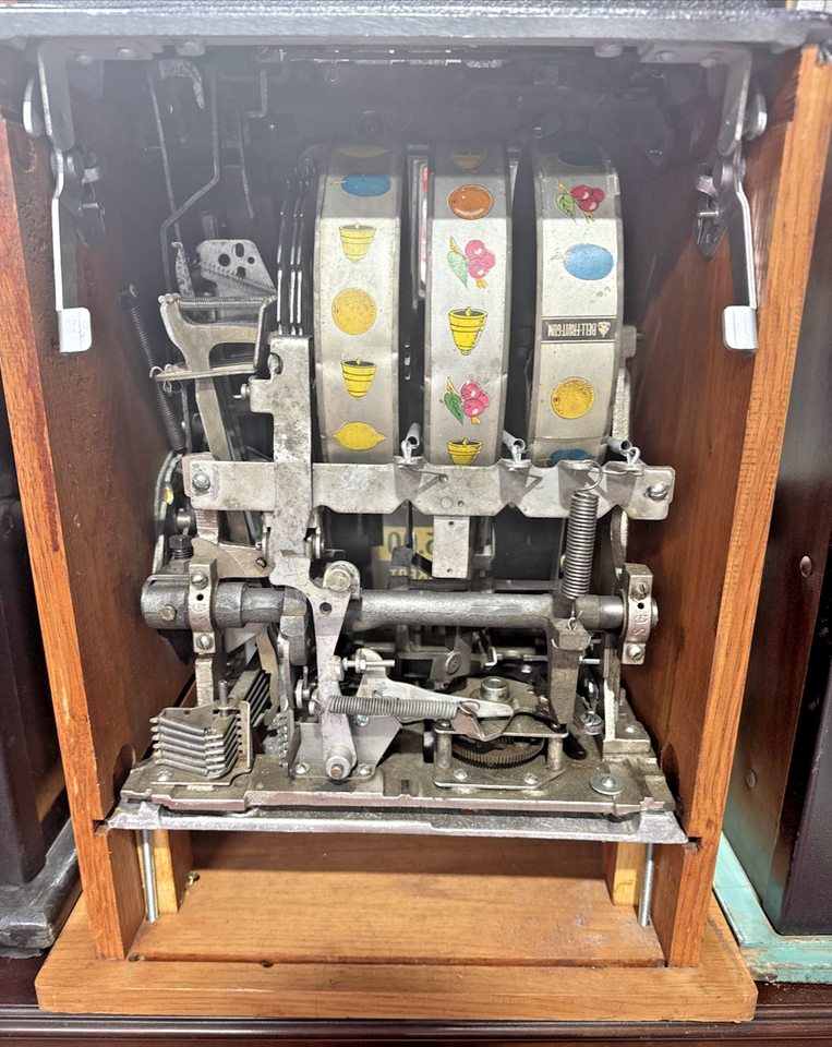 Antique Mills High Top 25 Cent Cowboy Slot Machine | eBay