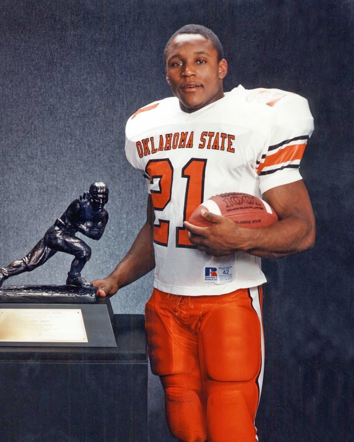 Barry Sanders - Oklahoma State (1988 Heisman), 8x10 Color Photo | eBay