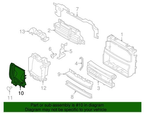 Genuine Land-Rover Front Deflector LR126065 | eBay