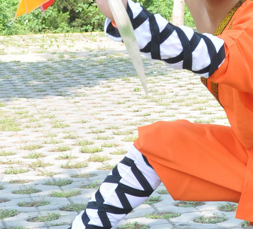 Shaolin Cuff Arm Wristband Kung Fu Uniform Tai Chi Wing Chun Training ...