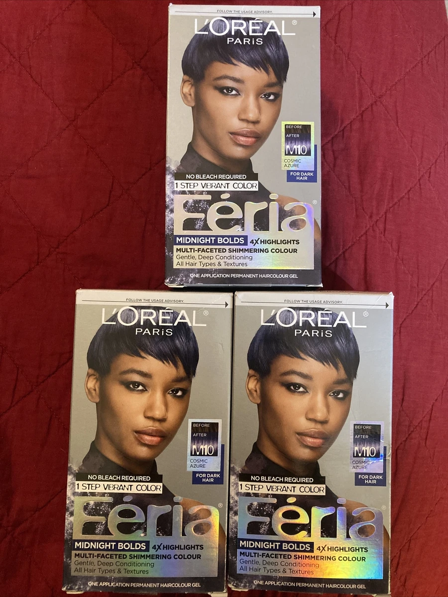 Midnight Blue Hair Color Feria