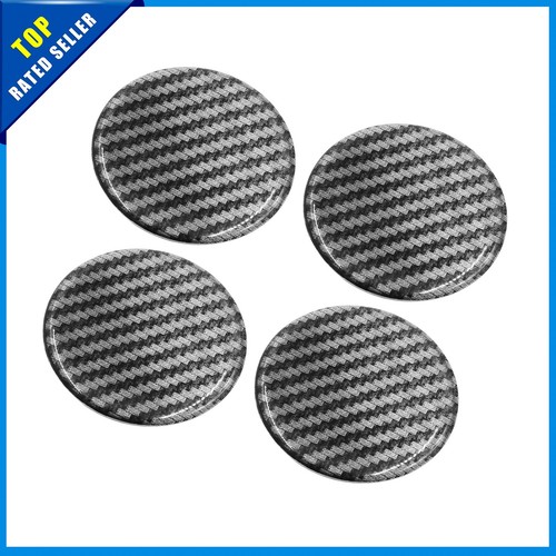 Universal 60mm Car Wheel Center Hub Cap Sticker Emblem Badge Pack of 4 ...