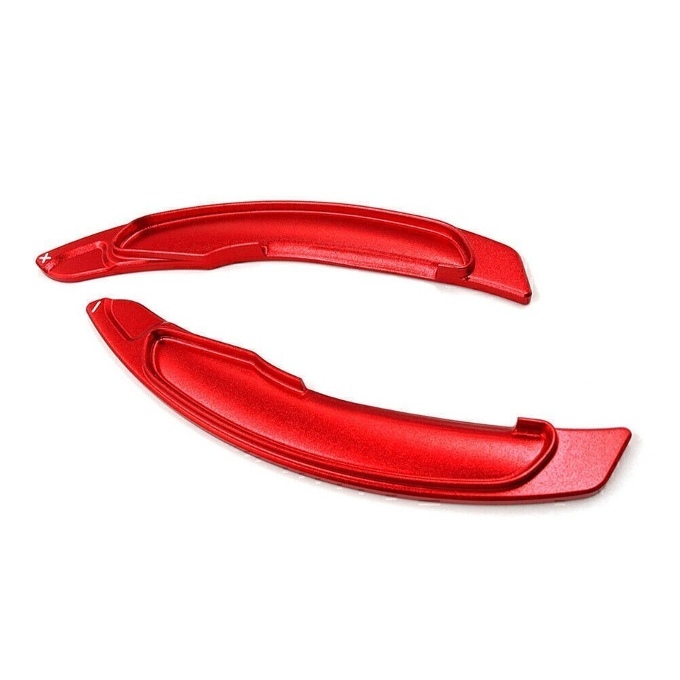 Red Steering Wheel Paddle Shifter Extension Fit Mitsubishi Lancer Evo X ...