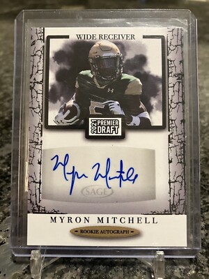 2021 Sage Premier Draft - Autographs Red #A41 Myron Mitchell (AU, RC ...
