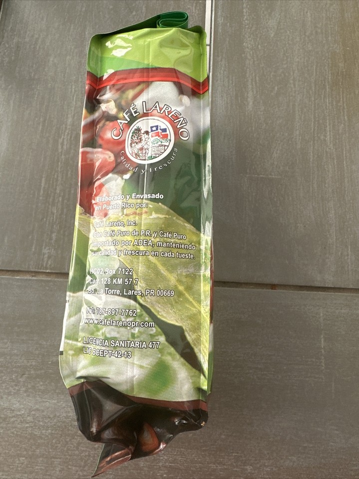 Cafe Lareño en granos 100% Puro Café de Puerto Rico | eBay