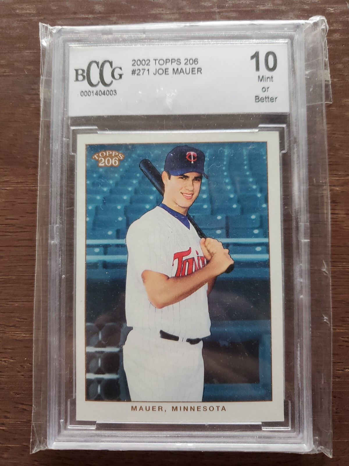2002 Topps 206 - #271 Joe Mauer (RC) for sale online | eBay