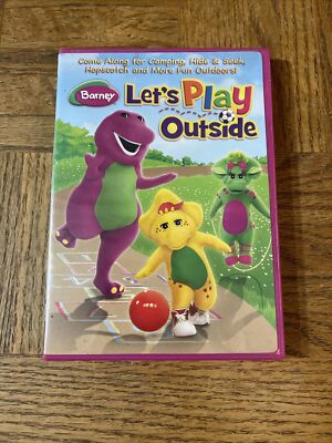 Barney Let’s Play Outside DVD 884487107014| eBay