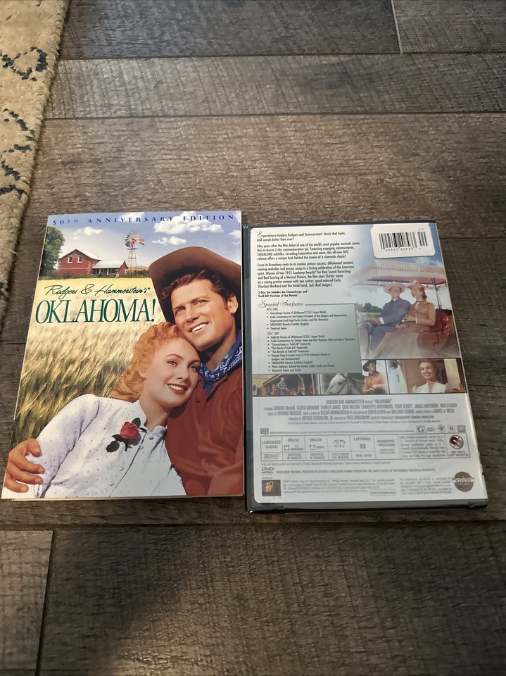 Oklahoma (DVD, 2005, 2-Disc Set, 50th Anniversary Edition) 24543208433 ...