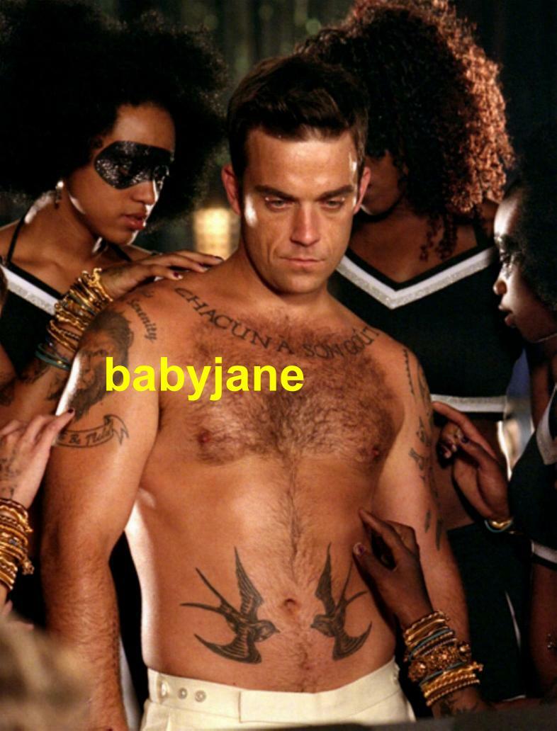 Robbie Chest Tattoos