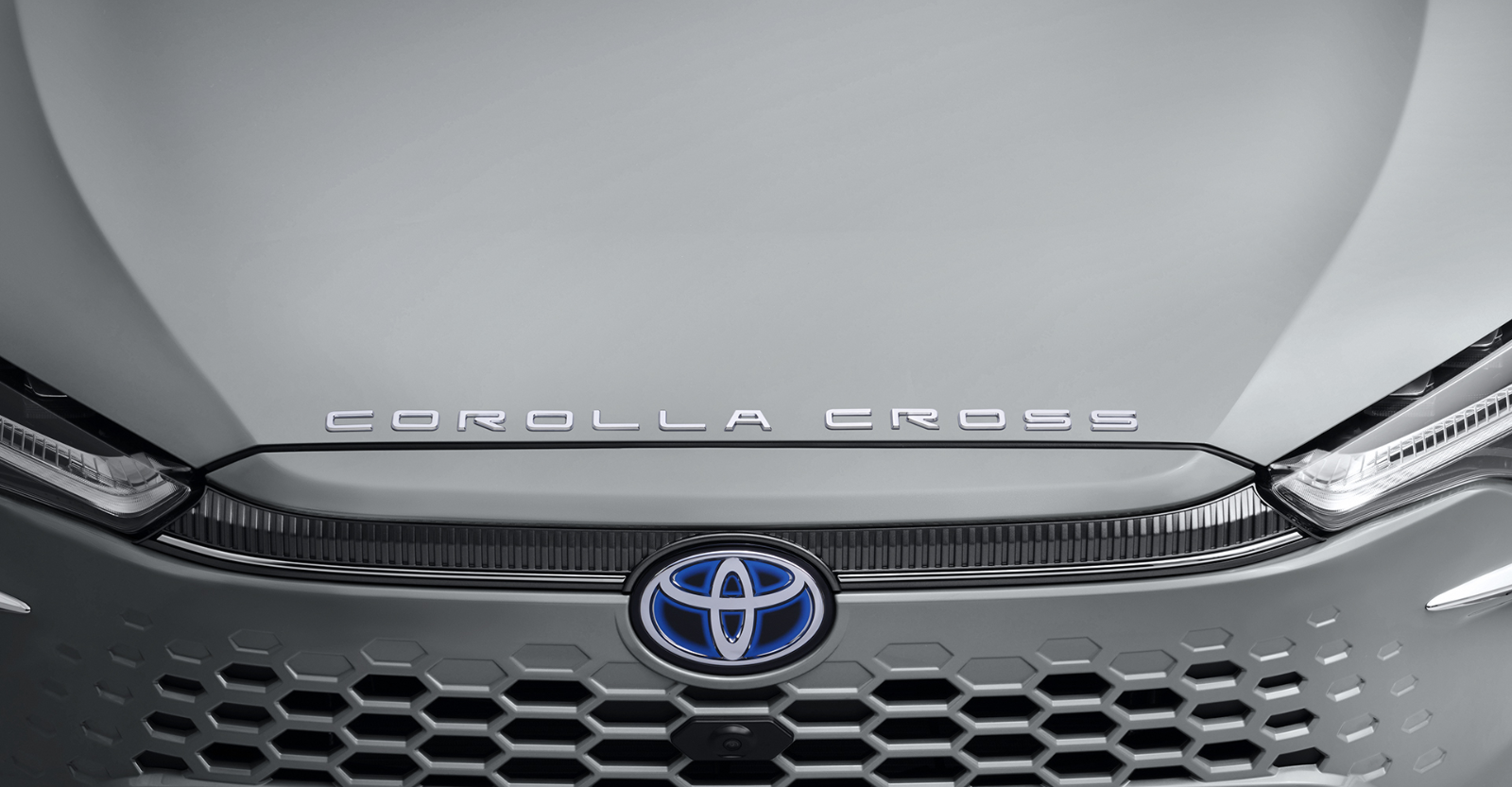 GENUINE CHROME COROLLA CROSS HOOD EMBLEM LOGO FITS TOYOTA COROLLA CROSS ...