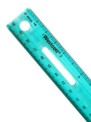 Acme 12 in. Plastic Ruler - plastic ruler | eBay