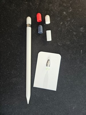 Apple Pencil 1st Generation Stylus for iPad White, With Adapter and ...