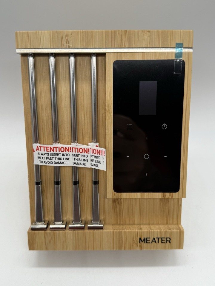MEATER Pro XL Wireless Smart Meat Thermometer - 4 Multi-Sensor Probes ...