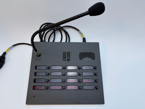 Riedel DCP-1016E Control Panel With Microphone and Power Cable | eBay