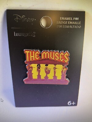 Loungefly Disney Hercules Muses Column Pin 2022 Enamel Pin New In ...