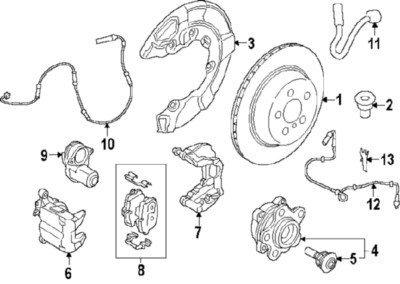 BMW 34216885452 GENUINE OEM BRAKE PADS | eBay