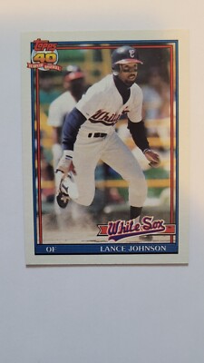 1991 TOPPS LANCE JOHNSON #243 NM | eBay
