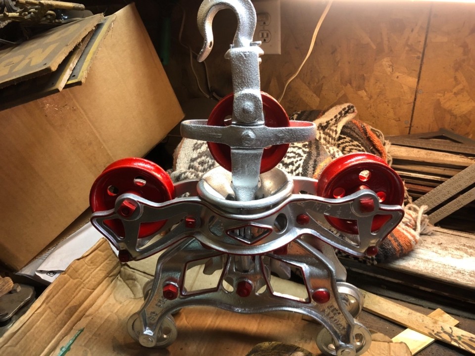 Antique hay trolley professionally restored | eBay