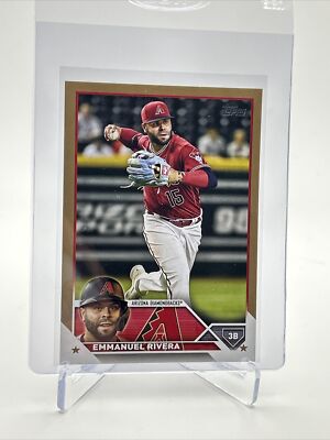 2023 Topps GOLD Emmanuel Rivera Baseball Card #431 /2023 FREE SHIPPING ...
