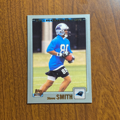 2001 Topps Football #321 Steve Smith Rookie Panthers RC *QTY* | eBay