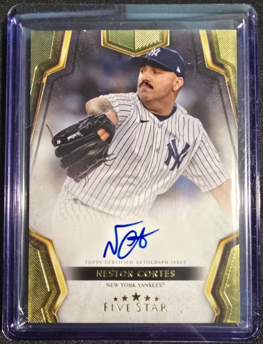 Nestor Cortes 2024 Topps Baseball FSA-NC Five Star AUTO New York ...