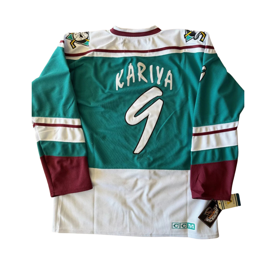Paul Kariya "Throwback" CCM Jersey Anaheim Mighty Ducks NWT SIZE XXL | eBay