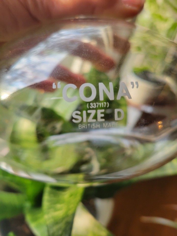 CONA Coffee Maker Pot Double Bubble Size D-Genius Vintage Siphon Parts ...