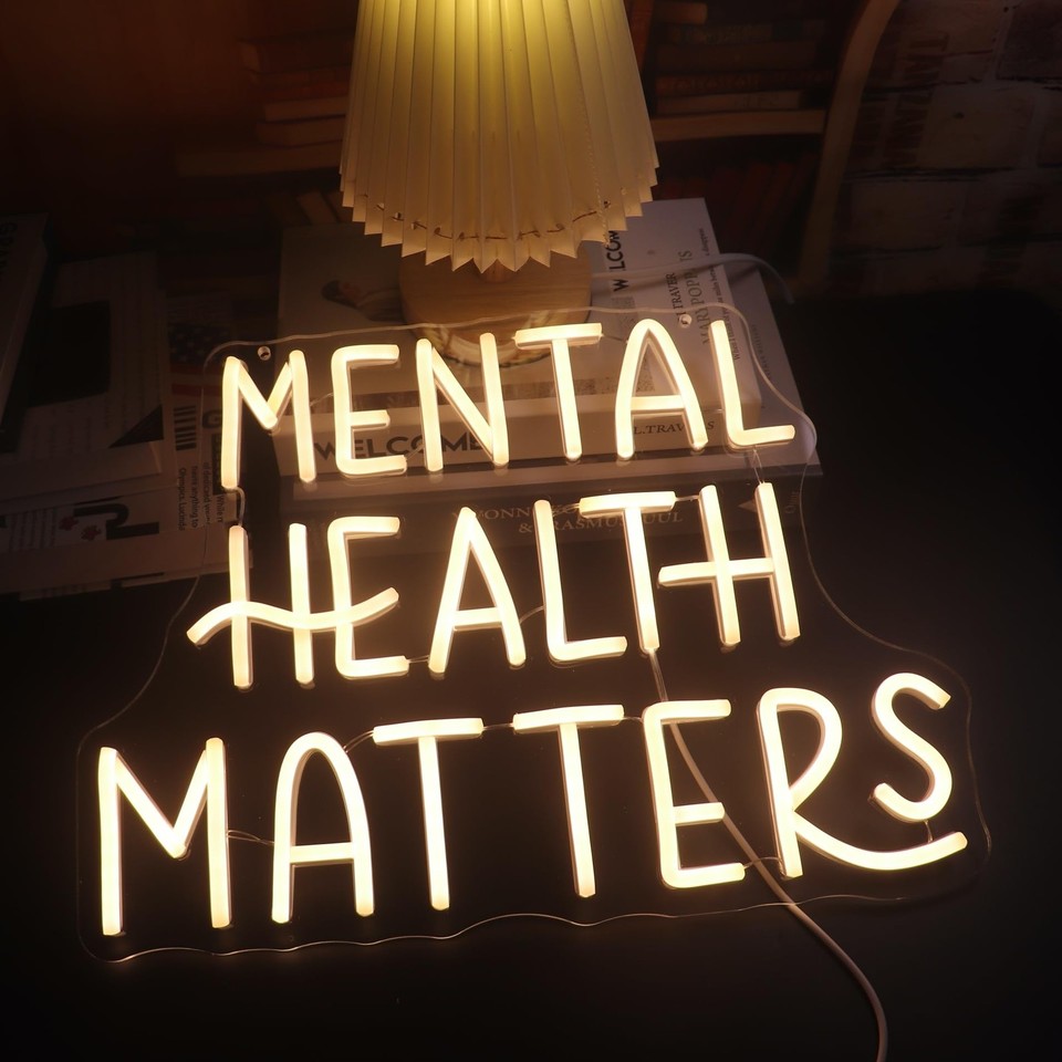 Matters Neon Sign, USB Dimmer Light, Positive Quotes Psychological ...