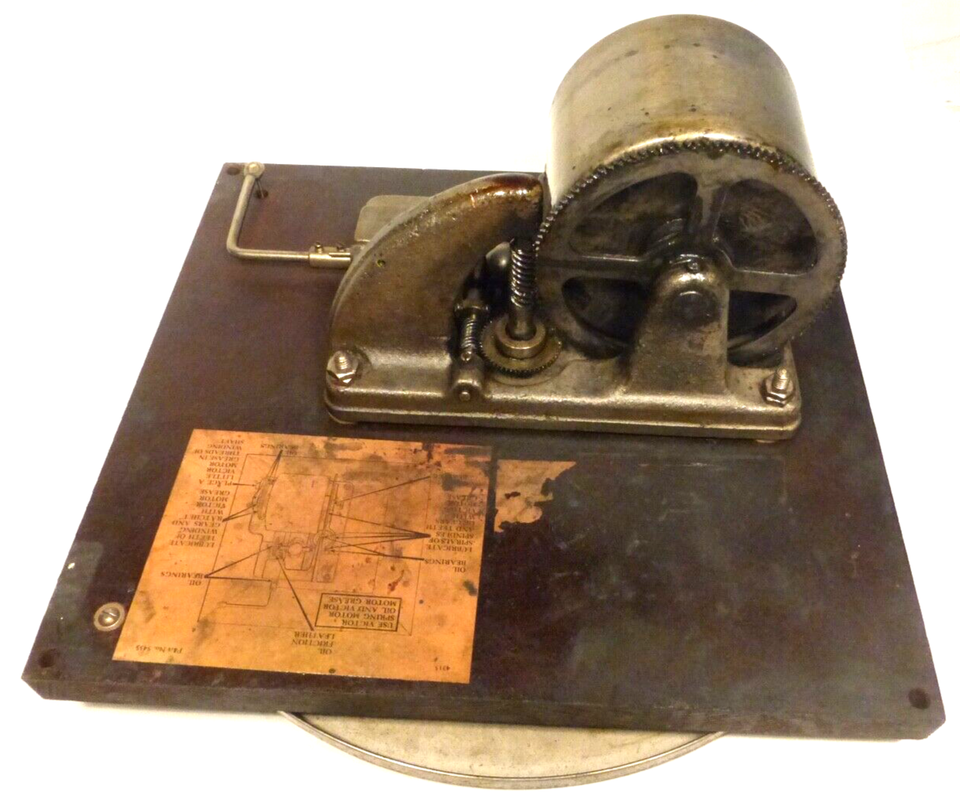 VICTOR VICTROLA VV - VI: MOTORBOARD / PLATTER / GOOD WORKING QUIET ...