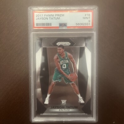 Jayson Tatum Rookie Card Psa Ten | eBay