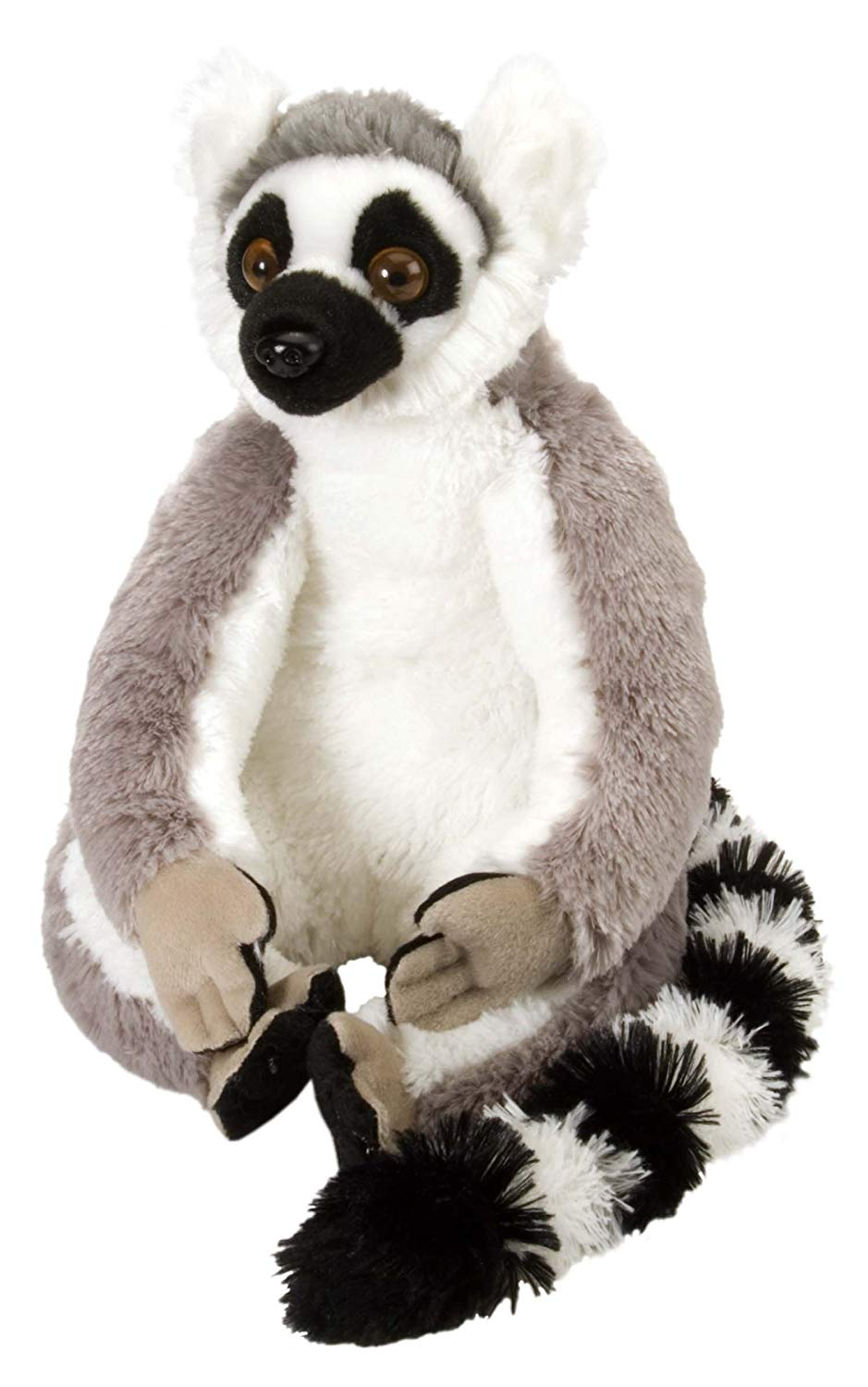 Wild Republic Ring Tailed Lemur Plush, Stuffed Animal, Plush Toy Gift ...