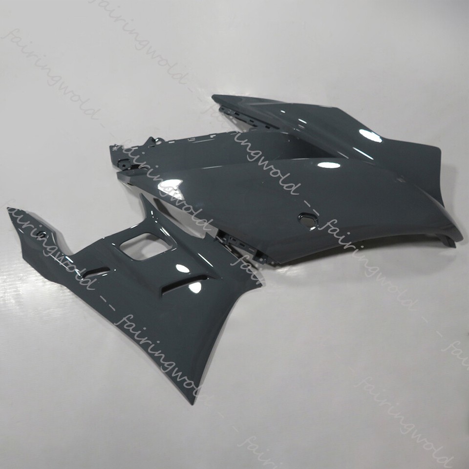 Gloss Nardo Gray Fairing Kit For YAMAHA YZF R3 2023 2024 R25 Injection ...