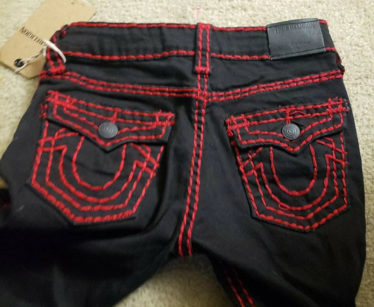 Red True Religion Jeans Boys