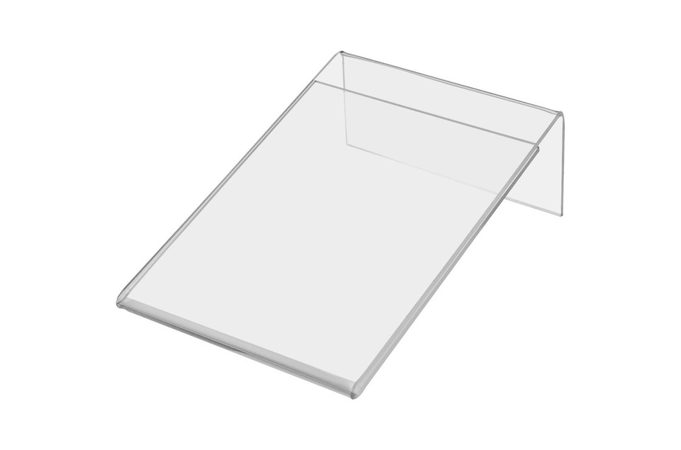 Small Ad Frame 3.5" x 5" Slant Back Sign Display Holder Counter Table ...