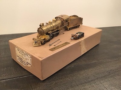 HO Brass Ken Kidder LS&MS 4-6-0 and Tender + Original Box - As-is | eBay