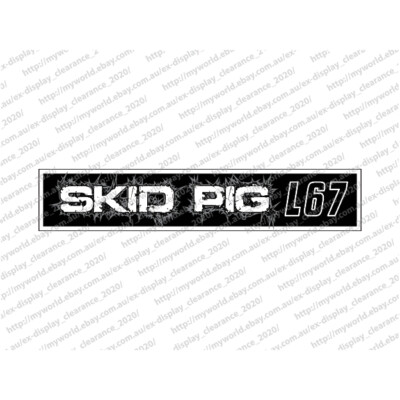 #2181 BADGE TO SUIT COMMODORE L67 SKID PIG CHROME CAR EMBLEM | eBay ...