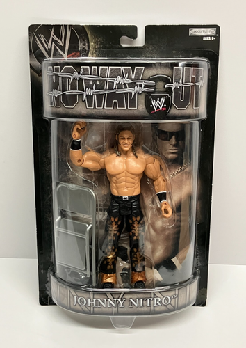 2007 Jakks WWF No Way Out JOHNNY NITRO action figure - Case Fresh! | eBay