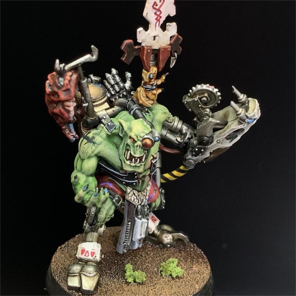 Warhammer 40K Painboss Xenos Armies Orks Presale Painted Gallery Army ...