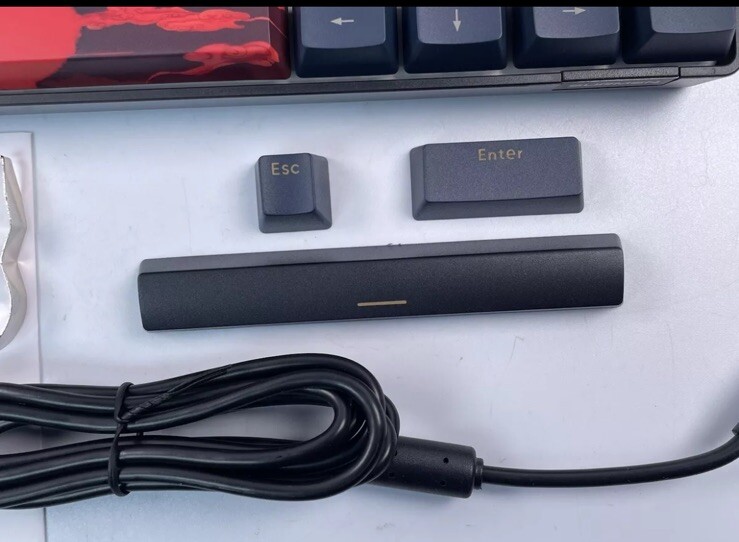 Mechanical Keyboard Wired Lighted Japanese Sun Black SURMEN GS61 | eBay