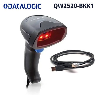 DATALOGIC QW2520-BKK1 QuickScan 1D/2D Imager USB Barcode Scanner W/ USB ...