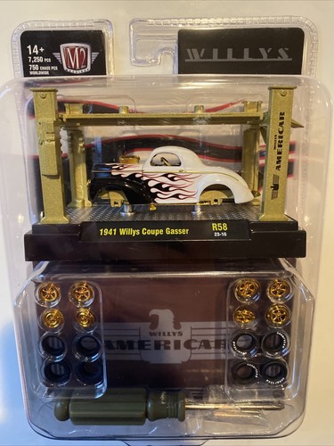 M2 Machines Model Kit 1941 Willys Coupe Gasser 750 PCs Chase R58 | eBay
