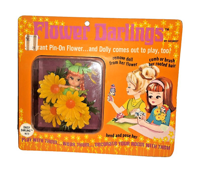 Hasbro Flower Darlings DAISY DARLING #8572 - Vintage 1968 New On Card ...