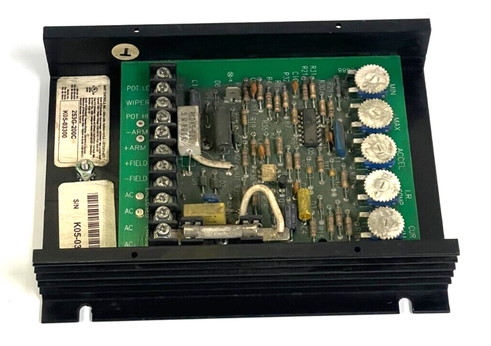 DART CONTROLS DC SPEED CONTROLS 253G-200C 10A MAX XURRENT 90/180V DC | eBay