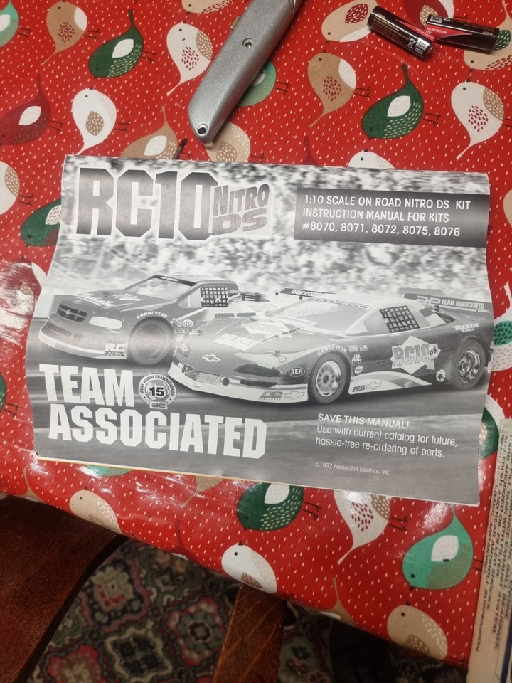 RC10 Nitro DS kit vintage rare as shown original not repro VHS tape ...