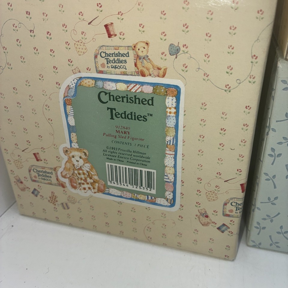 Cherished Teddies Lot of 4Figurines with Boxes 1990s | eBay