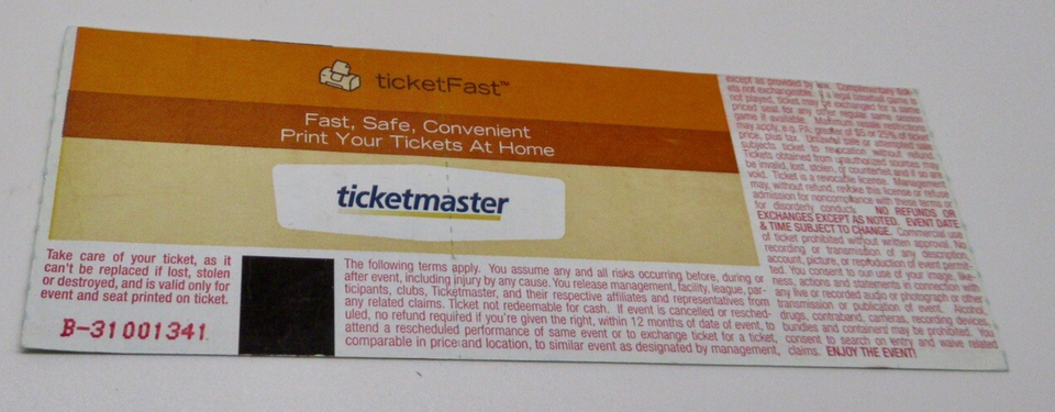 TV On The Radio OCT 21, 2008 First Avenue Minneapolis Minnesota Ticket ...