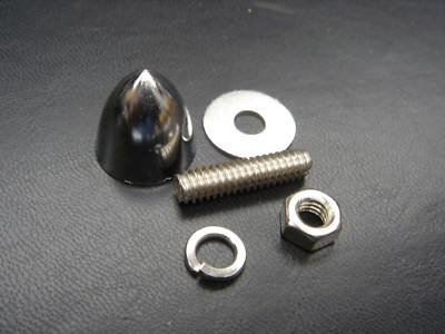 Harley Davidson Chrome Acorn Bullet TWO License Plate Bolt Kits 93006 ...