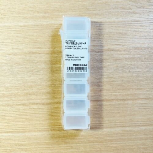 MUJI PP Connectable Pill Case for sale online | eBay
